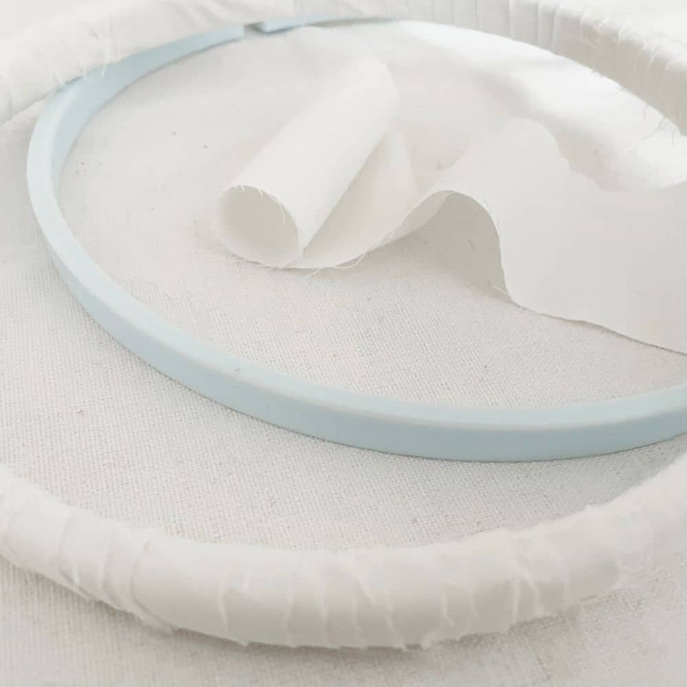 How to Bind an Embroidery Hoop - Makenstitch