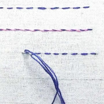 Double Running Stitch Video Tutorial - Makenstitch