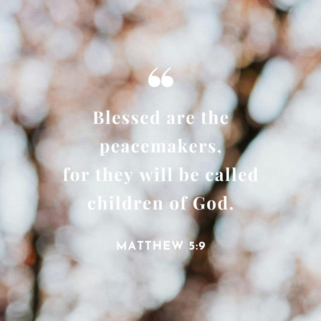 30 Bible Scriptures About Peace: Verses to Calm the Soul - Makenstitch