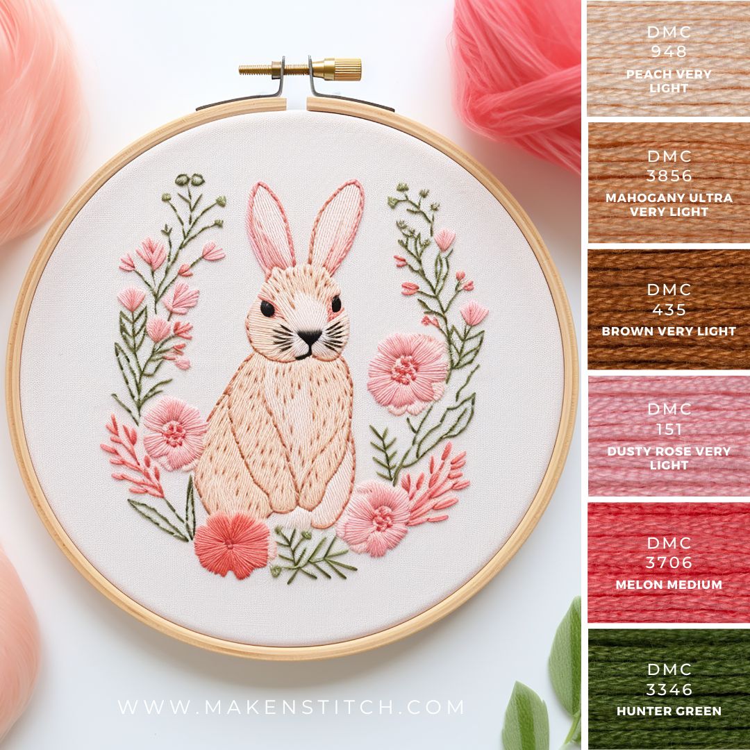 10 Easter Color Palettes for Your Embroideries - Makenstitch