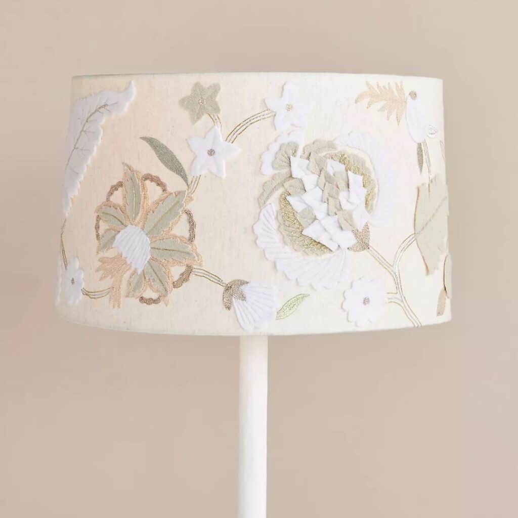 10 Embroidered Lampshades That Redefine Your Space