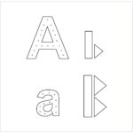 How To Embroider Letters: Stem & Satin Stitch - Makenstitch