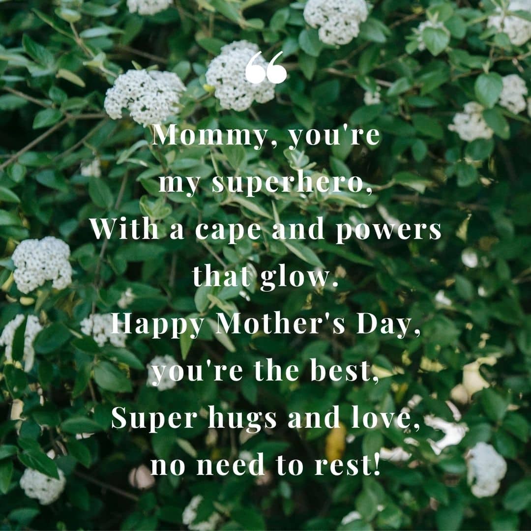 50 Poems for Mothers Day Cards to Make Her Smile - Makenstitch