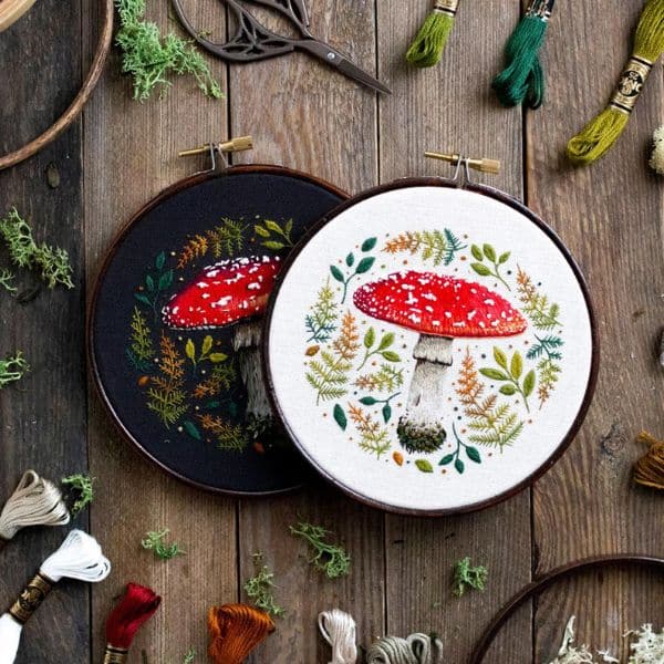 14 Thread Painting Embroidery Kits for All Skill Levels