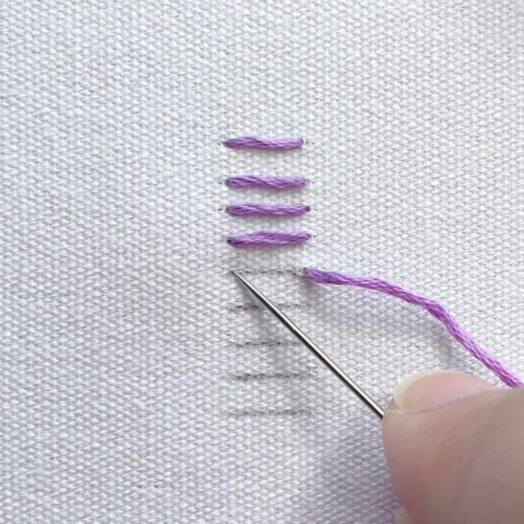 Raised Chain Stitch Band Embroidery - Makenstitch