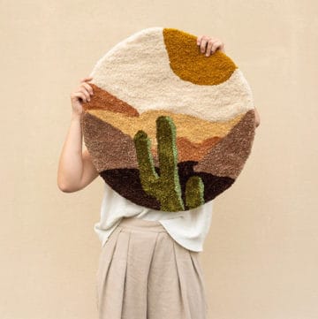 Tufted Textiles For a Cozy Home - Makenstitch