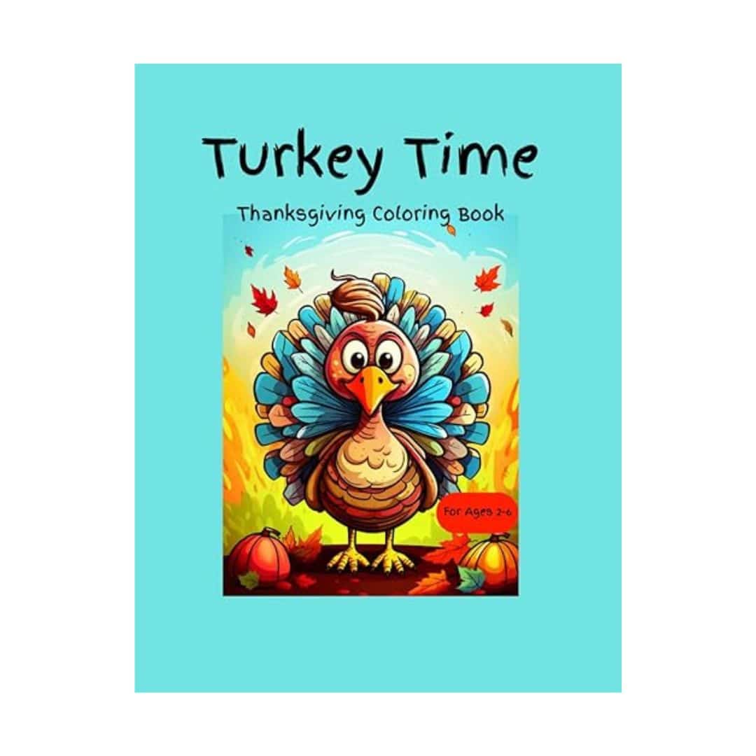 10 Thanksgiving Coloring Books with Activities - Makenstitch