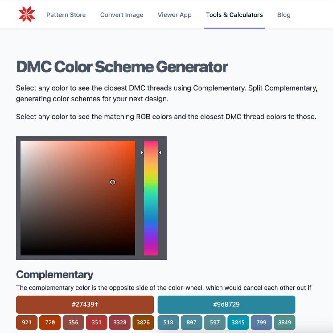 Best Online Color Combo Generator for Embroidery - Makenstitch