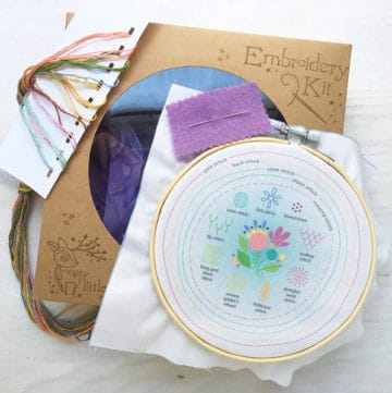 10 Embroidery Sampler Kits For Beginners - Makenstitch