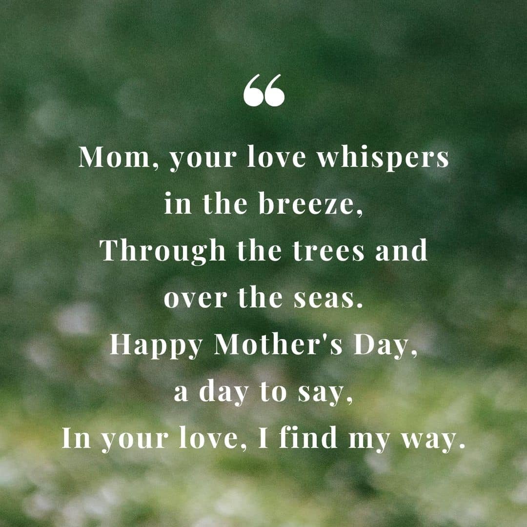 50 Poems for Mothers Day Cards to Make Her Smile - Makenstitch