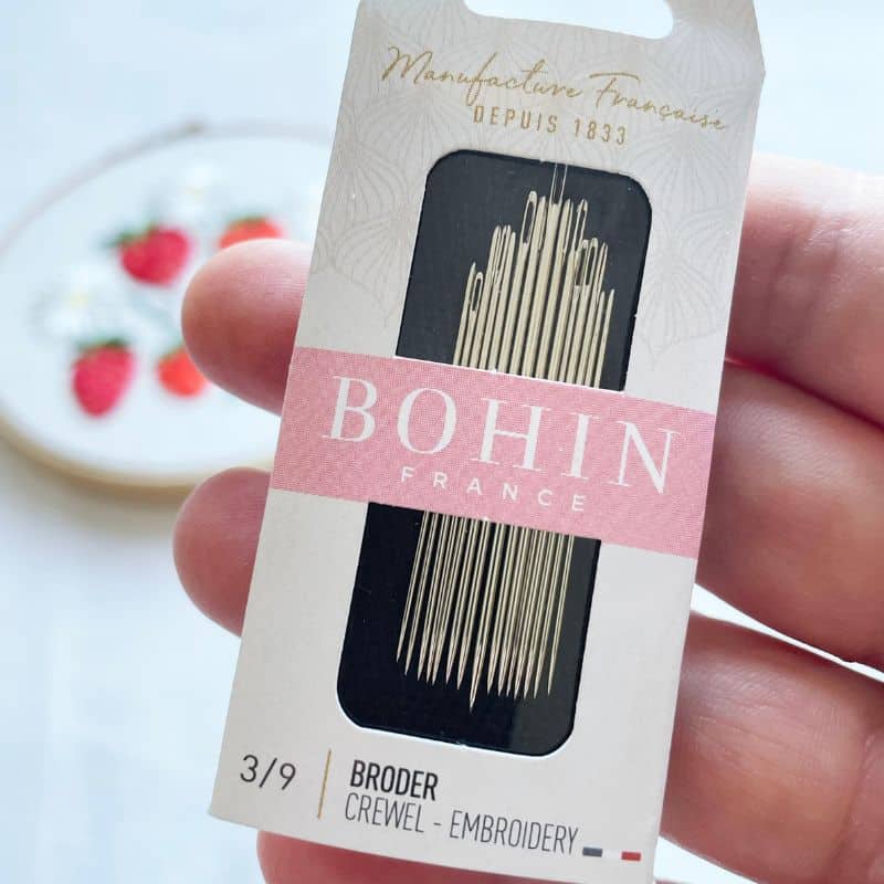 Hand Embroidery Needles Guide - Makenstitch