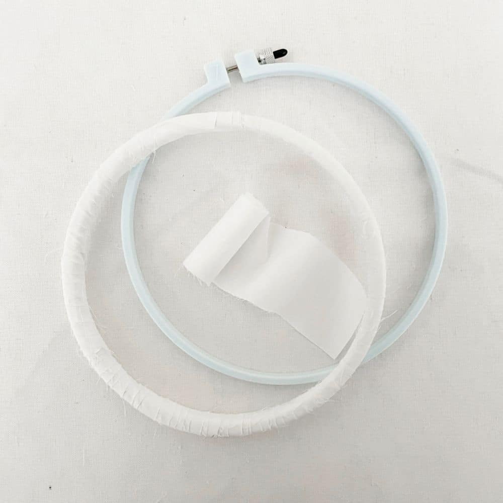 How to Bind an Embroidery Hoop - Makenstitch