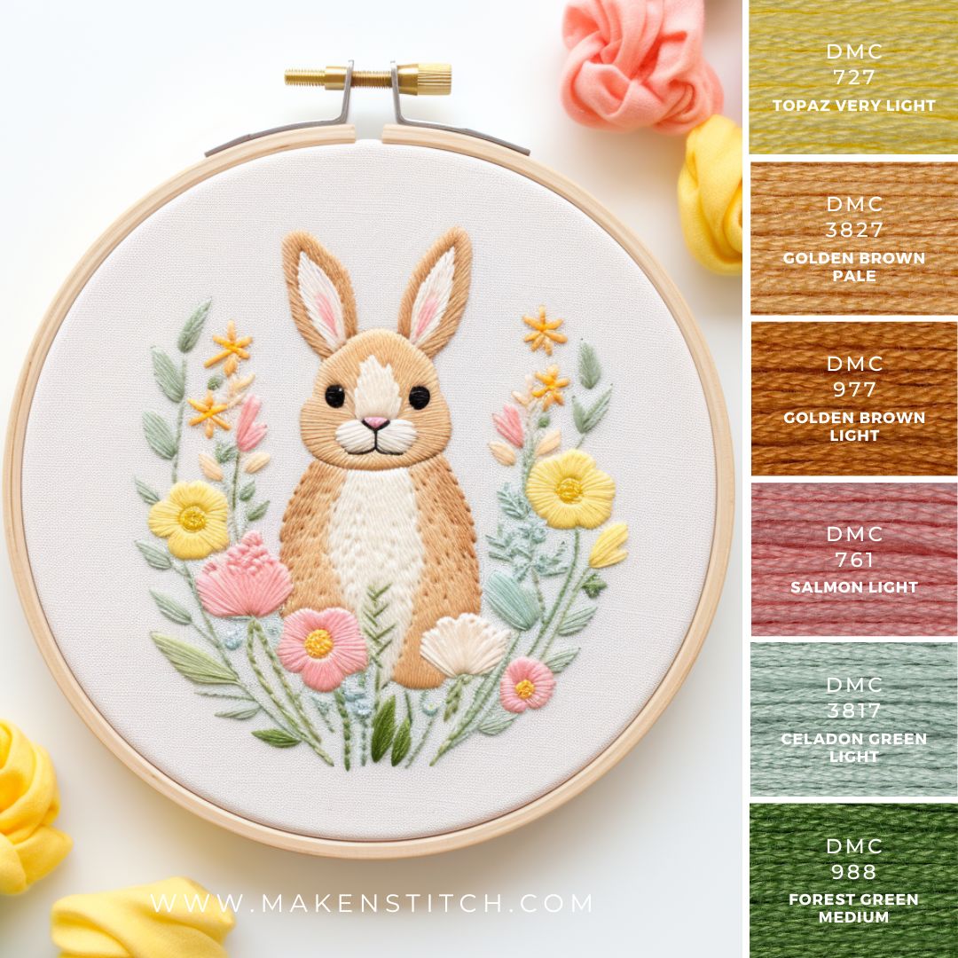 10 Easter Color Palettes for Your Embroideries - Makenstitch