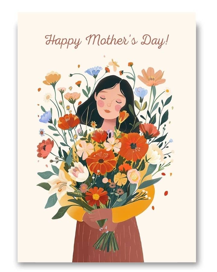 Free Mother's Day Cards Printables - Makenstitch