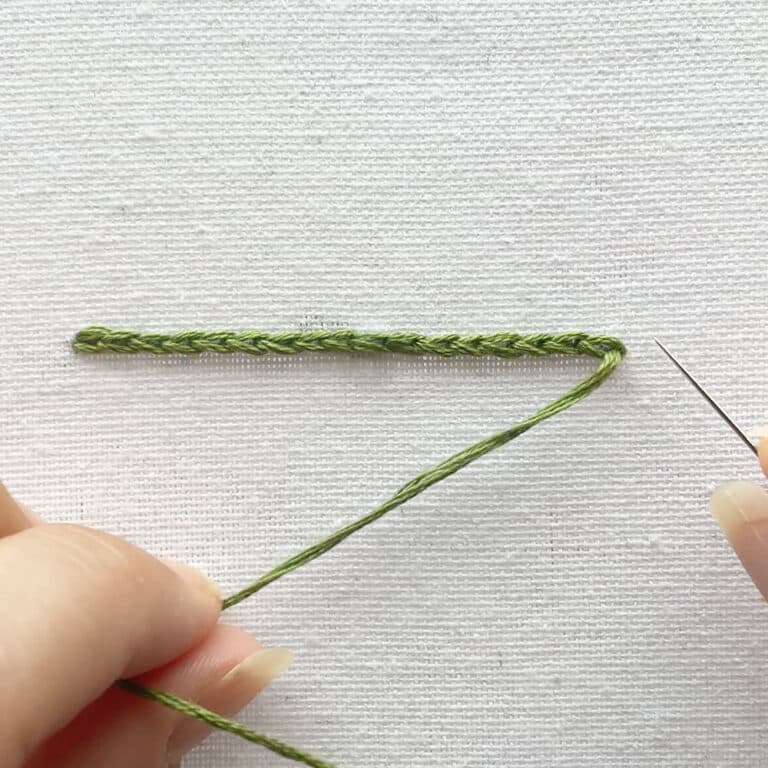 Chain Stitch In Embroidery - Makenstitch