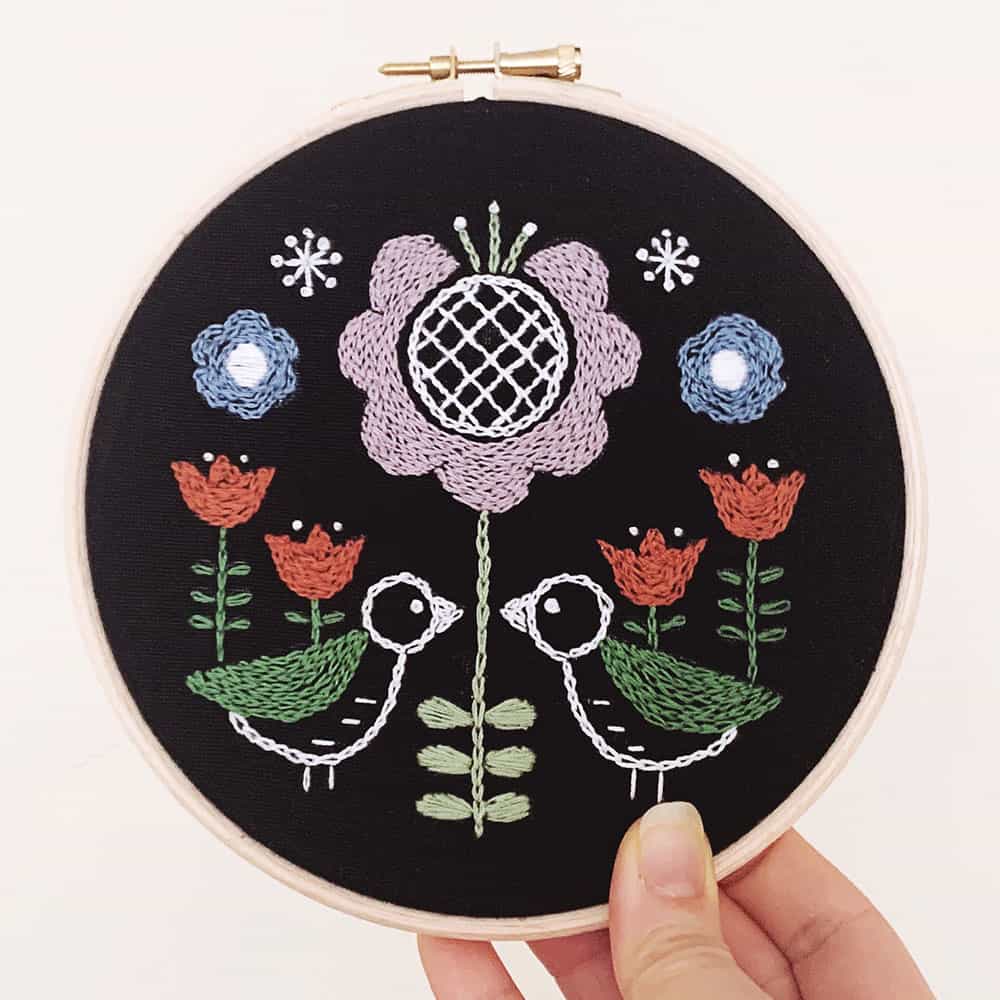 Chain Stitch In Embroidery - Makenstitch