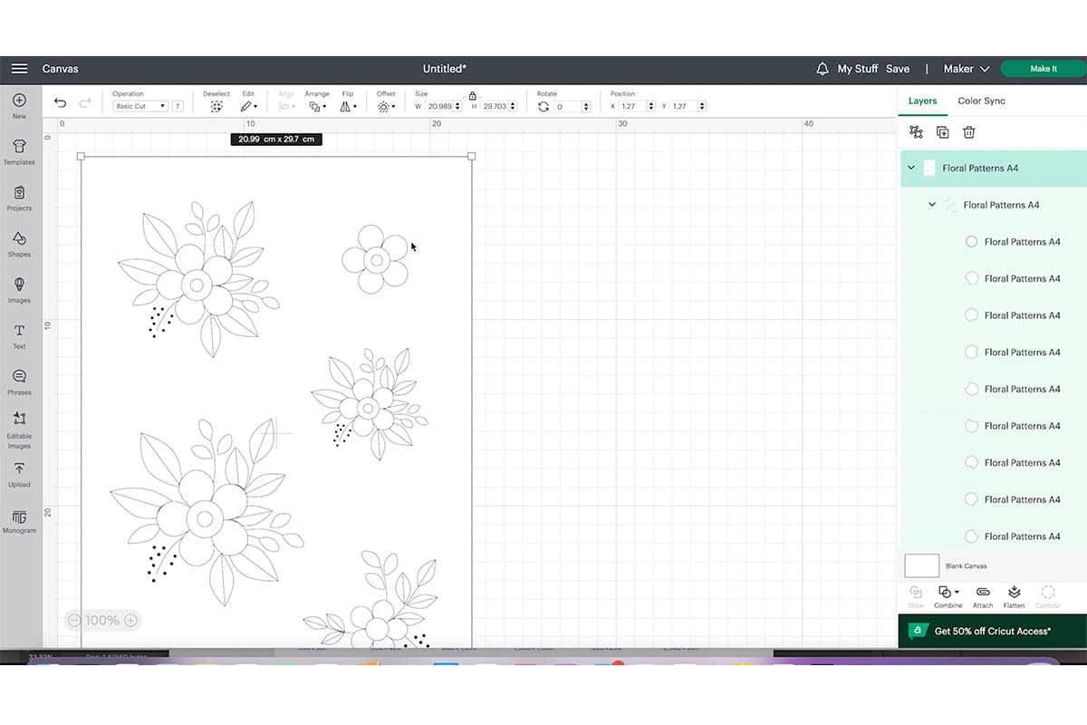 Make Your Own Iron On Paper Transfers with Cricut - Makenstitch