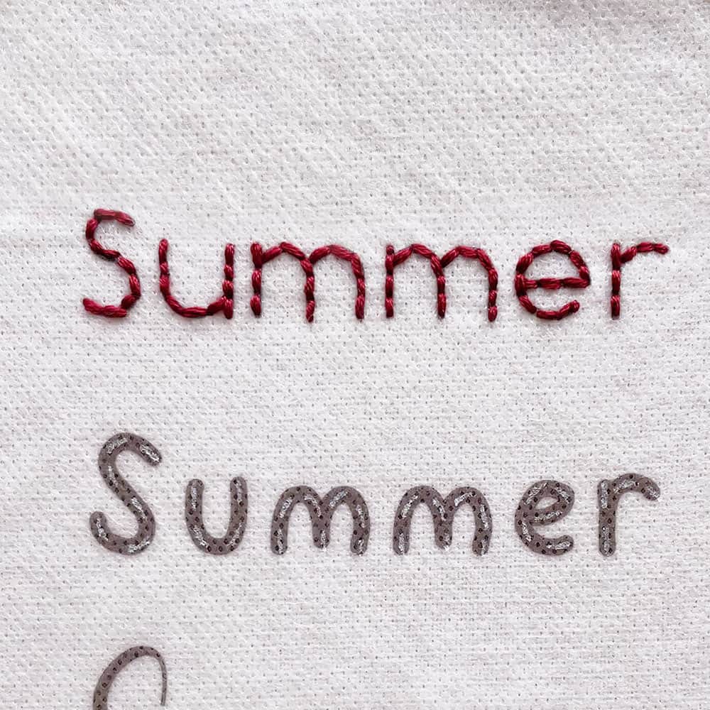 How To Embroider Letters - Makenstitch