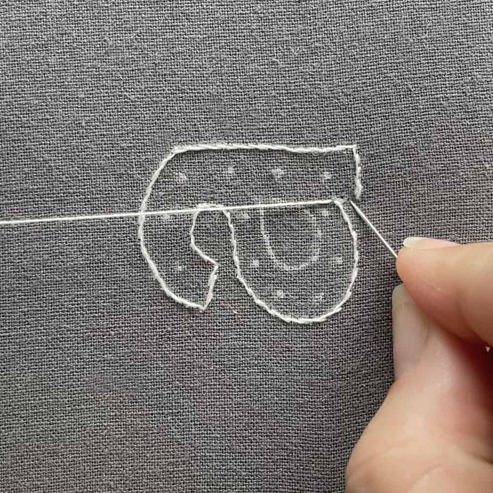 How To Embroider Letters: Stem & Satin Stitch - Makenstitch