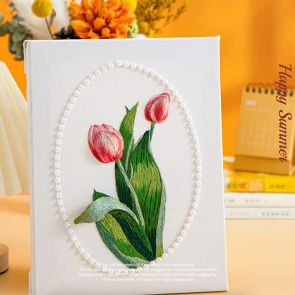 14 Thread Painting Embroidery Kits for All Skill Levels