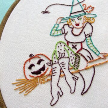 20 Free Halloween Embroidery Designs to Stitch This Season