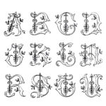 Free Printables Letters And Monograms - Makenstitch