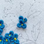 Forget Me Not Floral Embroidery - Makenstitch