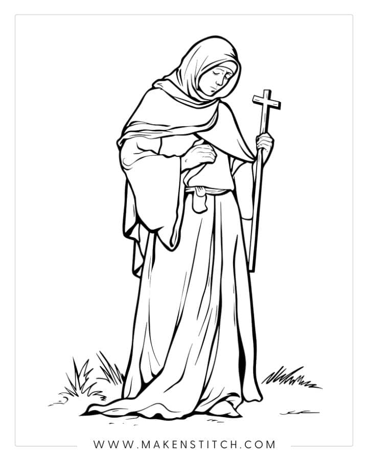 Bible Coloring Pages - Makenstitch