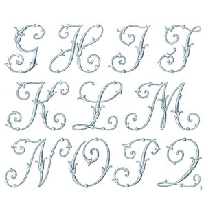Free Printables Letters And Monograms - Makenstitch