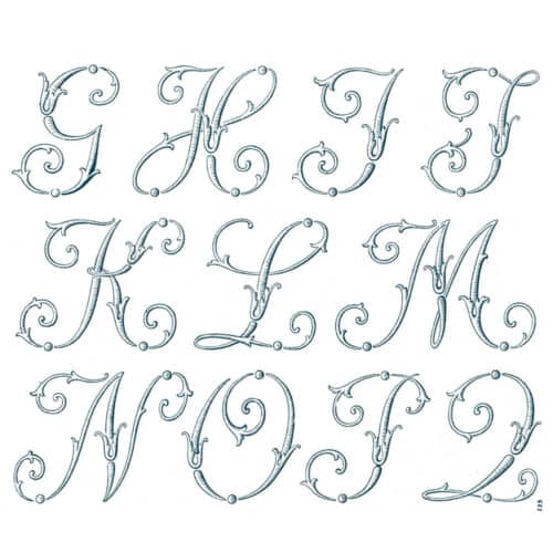 Free Printables Letters And Monograms - Makenstitch
