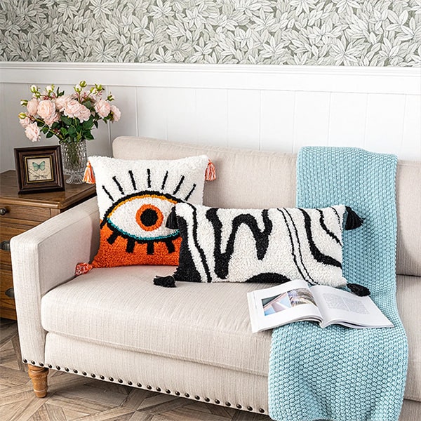 Tufted Textiles For a Cozy Home - Makenstitch
