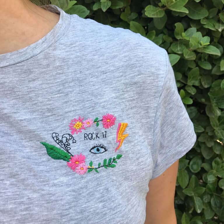 Stick and Stitch Embroidery Patterns for Tshirts - Makenstitch