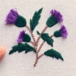 Thistle Needlework (Free Pattern) - Makenstitch