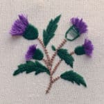 Thistle Needlework (Free Pattern) - Makenstitch