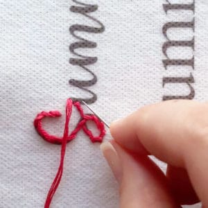 How To Embroider Letters - Makenstitch