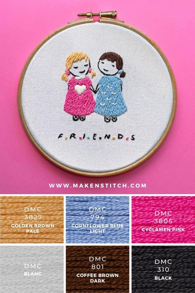 Happy Colors Stitch Color Palette - Makenstitch