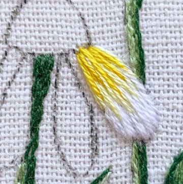 Daisies Embroidery Decoration Tutorial - Makenstitch