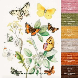 Bright Multicolor Stitch Color Palette - Makenstitch