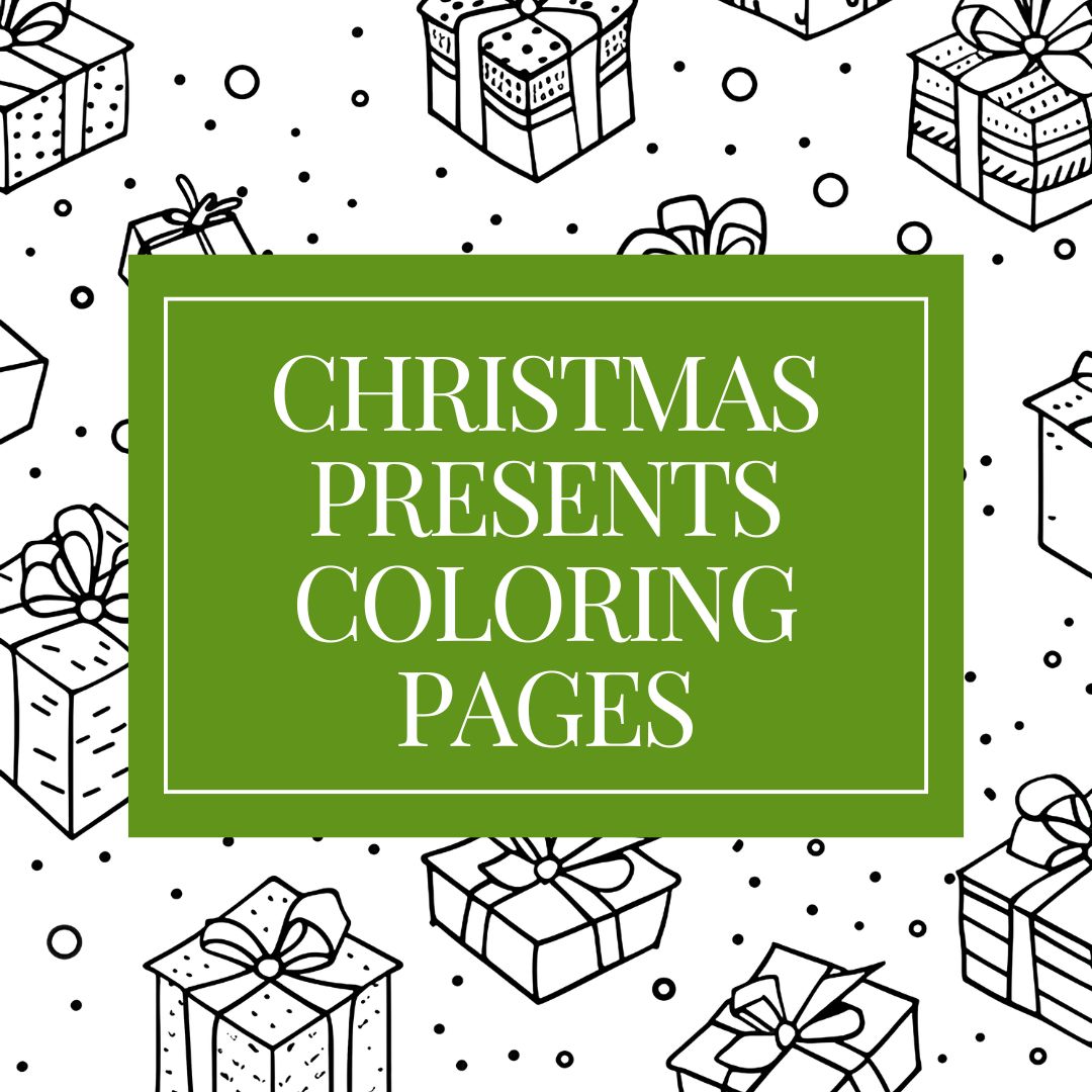 Christmas Present Coloring Pages - Makenstitch