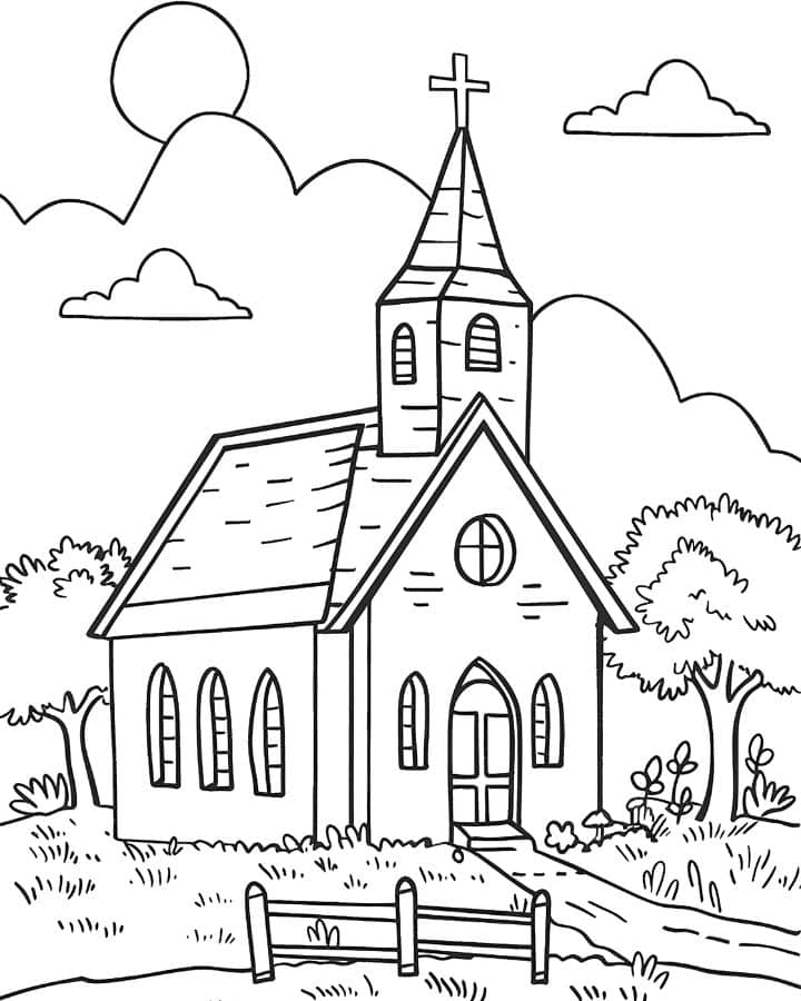 Religious Coloring Pages - Makenstitch