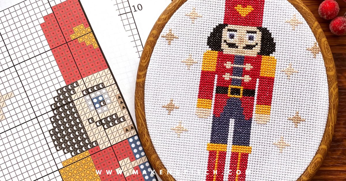 Cross Stitch Pattern for Christmas: The Nutcracker - Makenstitch