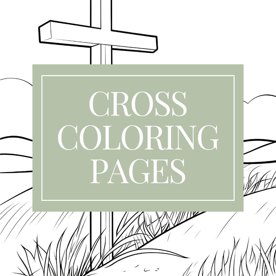 Cross Coloring Pages - Makenstitch