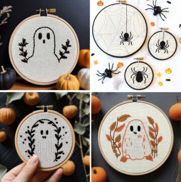 20 Free Halloween Embroidery Designs to Stitch This Season
