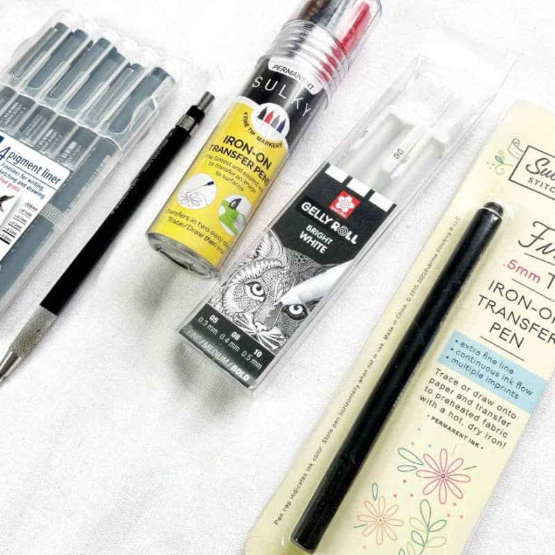 Hand Embroidery Transfer Pens the Complete Guide - Makenstitch