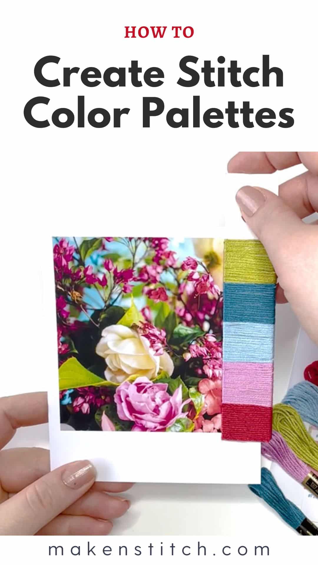 How to Create a Stitch Color Palette from a Photo - Makenstitch