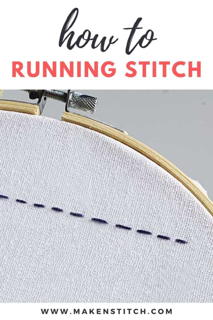 Running Stitch Video Tutorial - Makenstitch