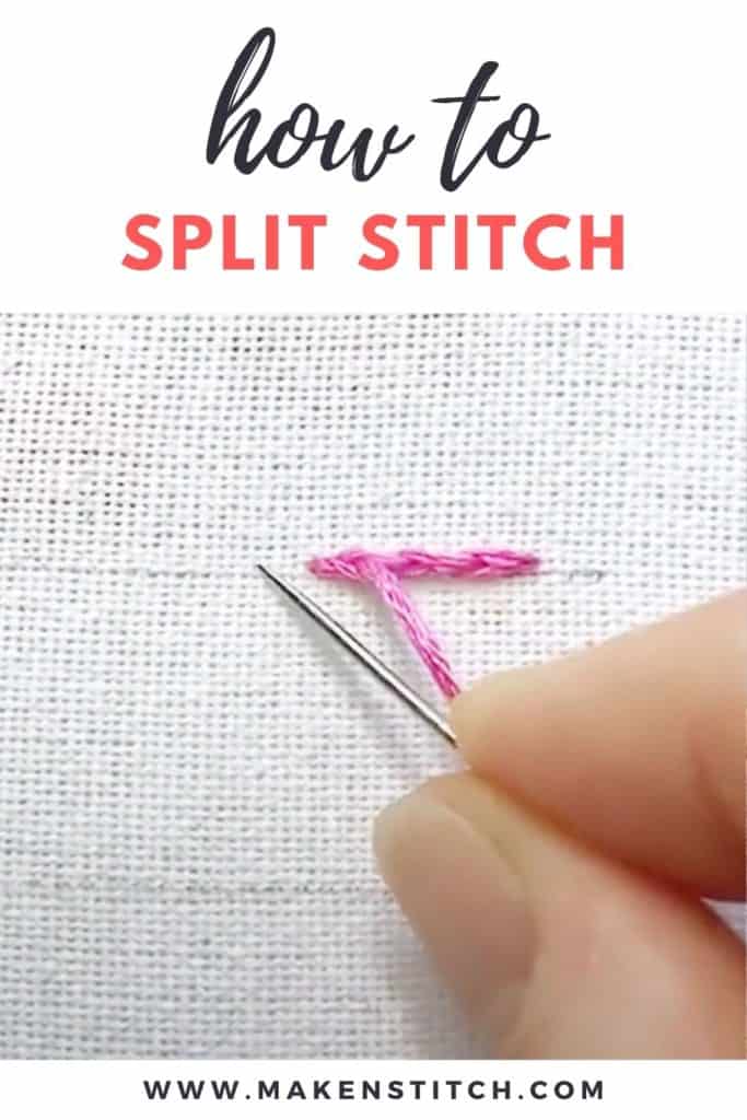 Split Stitch Video Tutorial - Makenstitch