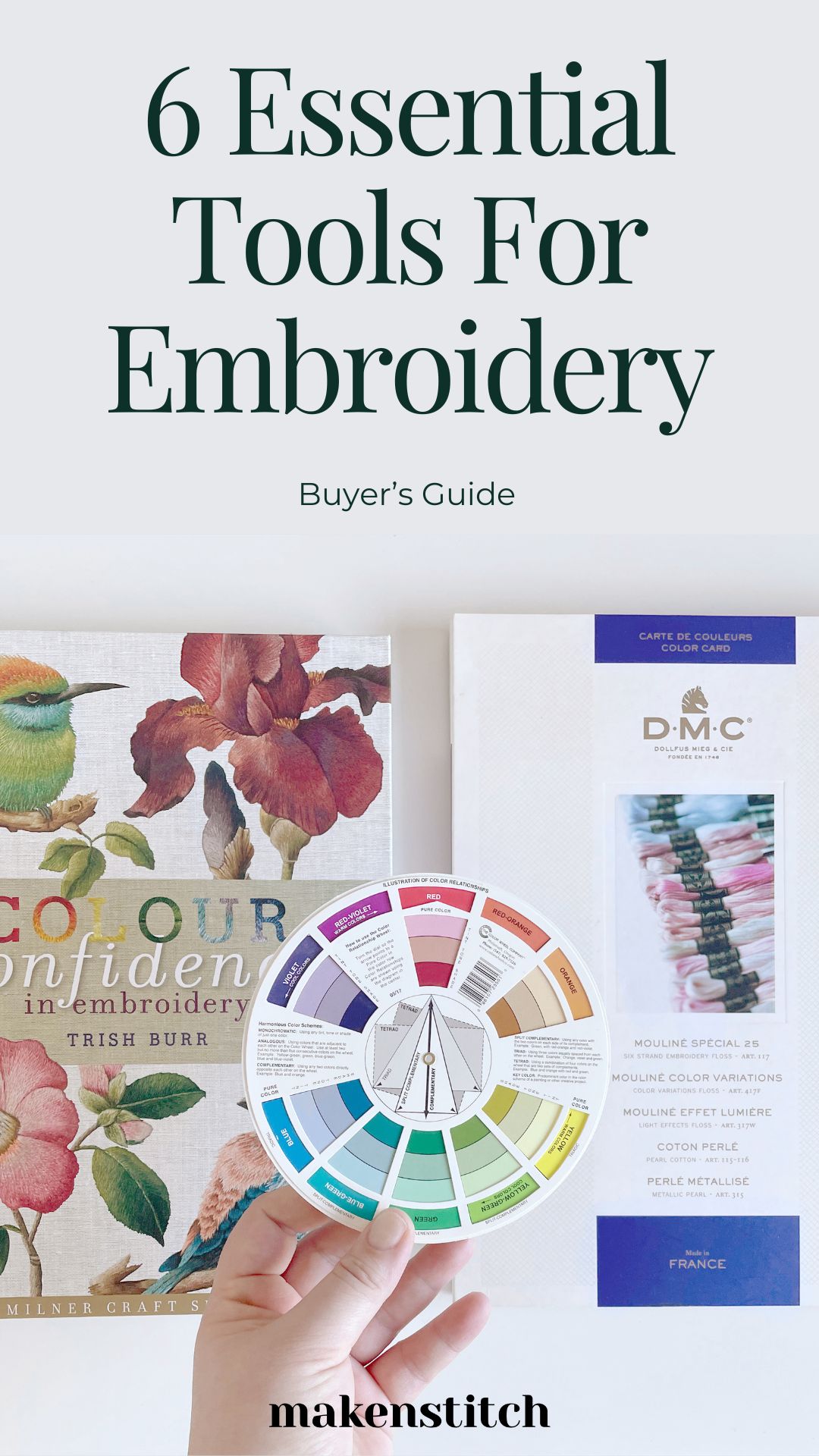 Essential Tools for Working with Embroidery Colors - Makenstitch