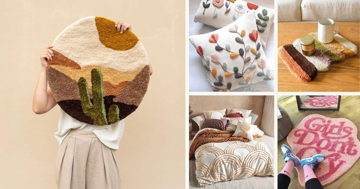 Tufted Textiles For a Cozy Home - Makenstitch